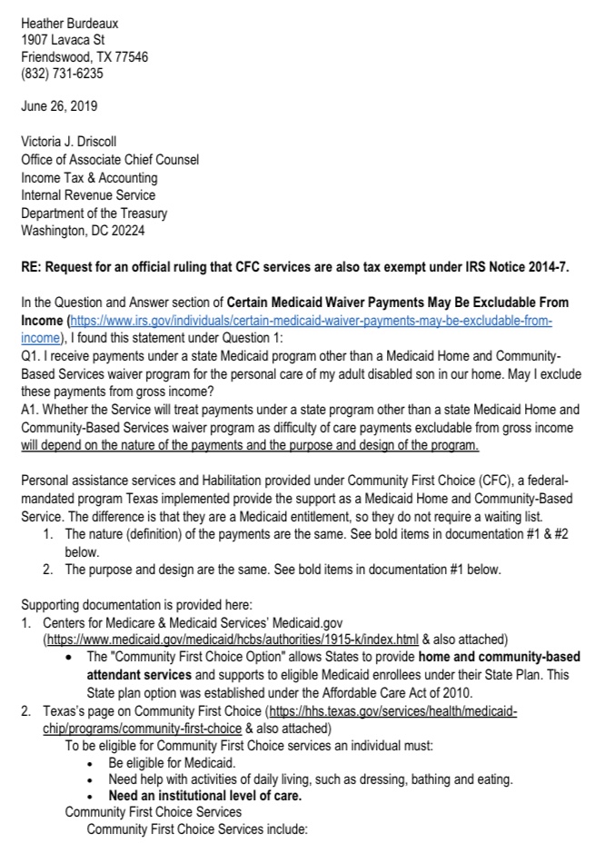 Does 2014-17 apply to CFC PAS/Hab provided through Medicaid but not ...